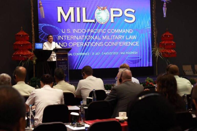 Jadi Pembicara Utama MILOPS ke-34 di Bali, Wamenhan M. Herindra ...